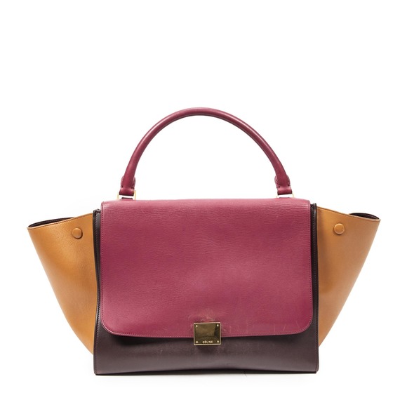 Celine | Bags | Celine Medium Tricolor Trapeze | Poshmark